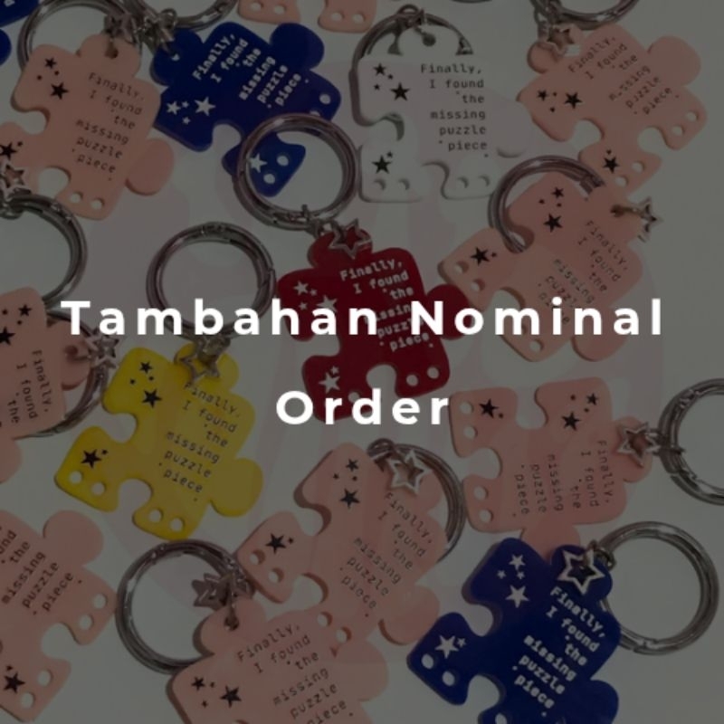 Jual Tambahan Nominal Order (BACA DESKRIPSI) | Shopee Indonesia