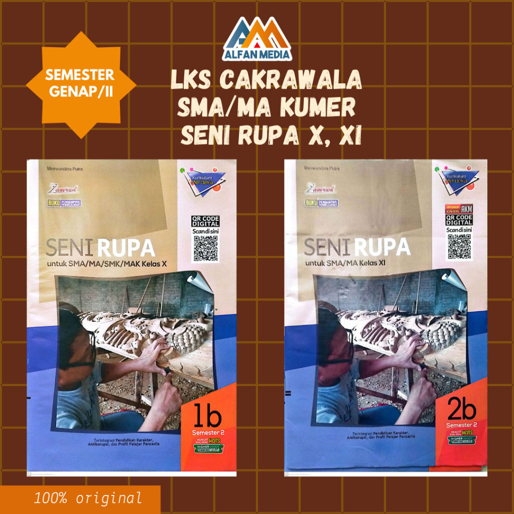 Jual Buku Lks Seni Rupa Cakrawala SMA/MA Kurikulum Merdeka Kelas 10,11 / X,XI | Shopee Indonesia
