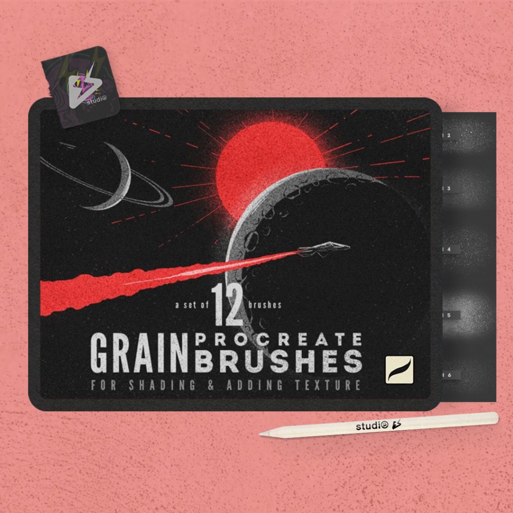 Jual Procreate Brush - PB Grain Brushes | Shopee Indonesia