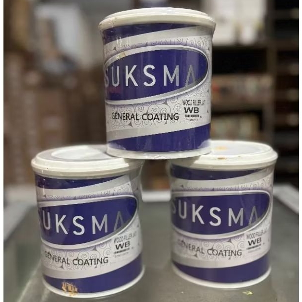 Jual Suksma Wood Filler Waterbased 1 kg / Dempul Kayu Waterbased Suksma ...