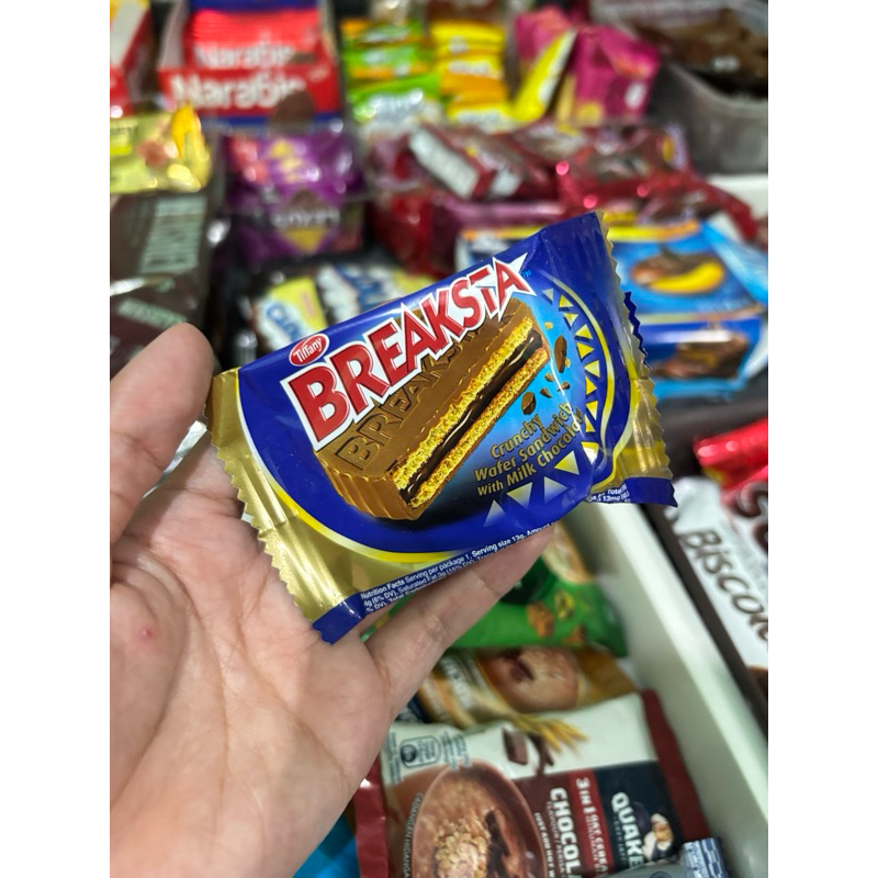 Jual Breaksta Wafer crunchy chocolate | Shopee Indonesia