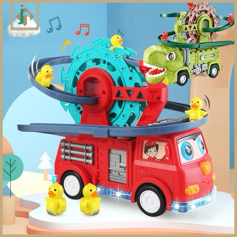 Jual BISA COD MOBIL BEBEK PEMADAM / Mainan Anak Mobil Pemadam Perosotan ...