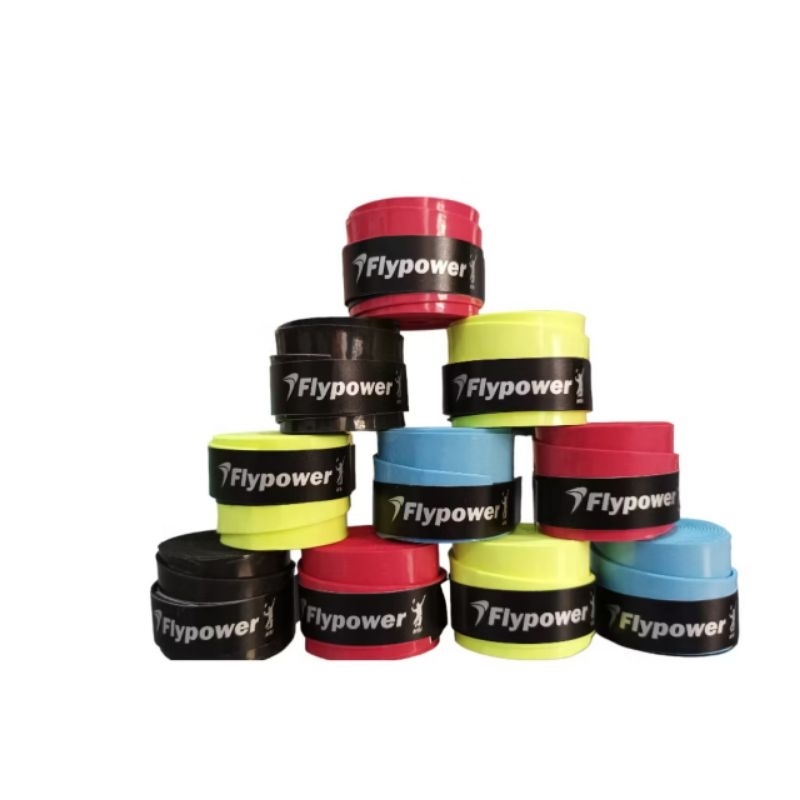 Jual GRIP RAKET BADMINTON/PEGANGAN RAKET FLYPOWER BANYAK WARNA | Shopee ...