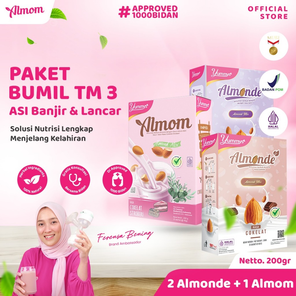 Jual Paket Bumil Trimester 3 - ASI Lancar Saat Lahiran dengan Susu ...