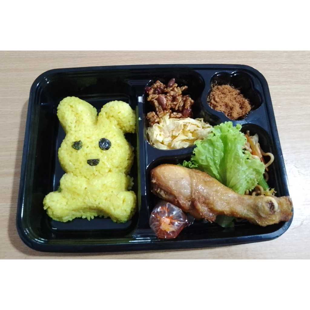Jual Nasi Kuning Bento / Nasi Kuning Bento Karakter / Nasi Kuning Lucu ...