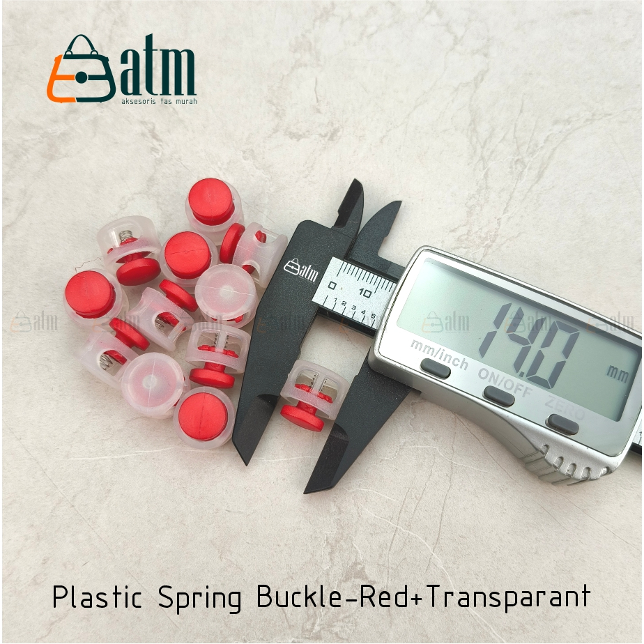 Jual Stopper Tali Spring Buckle Plastik 14X14X3 (harga per lusin ...