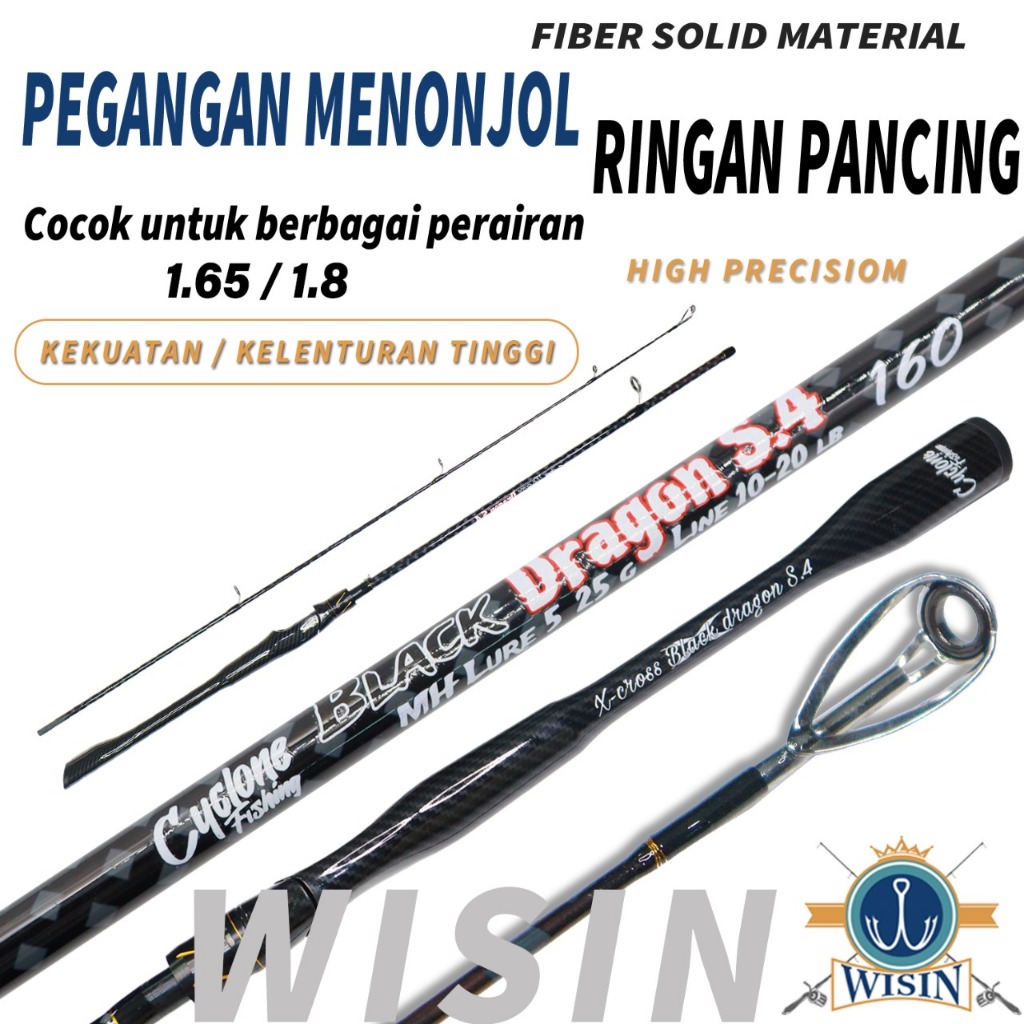 Jual Joran Pancing Laut Joran Pancing Carbon Fishing Rod Serat Rod ...