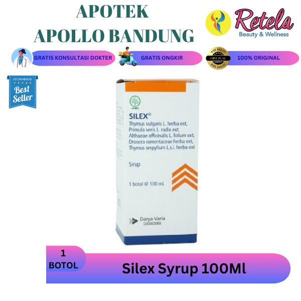 Jual Silex Syrup 100Ml/OBAT BATUK DAN PILEK | Shopee Indonesia