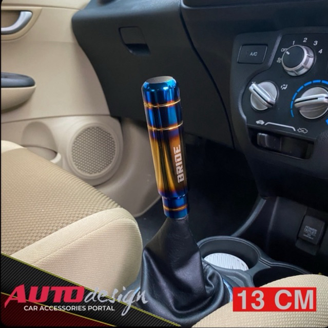 Jual BRIDE Gear Shift Knob Mobil Burn Blue Stainless Steel Universal ...