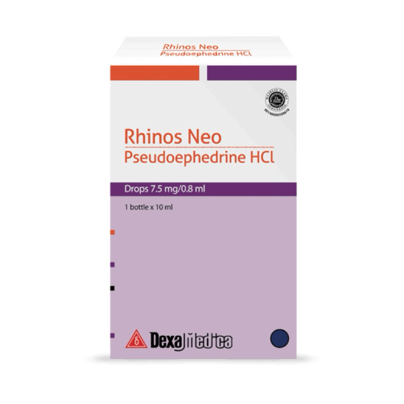Jual RHINOS NEO DROP 10 ML & RHINOS JUNIOR SIRUP 60 ML PILEK , BERSIN ...