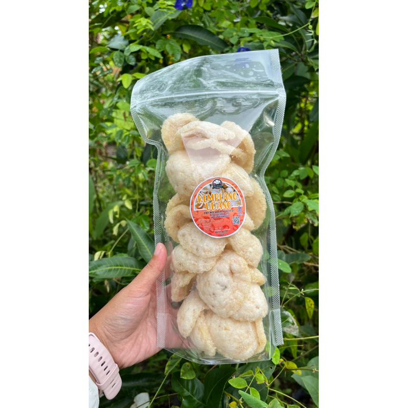 Jual cemilan oleh-oleh makanan kerupuk/kemplang udang khas bangka ...