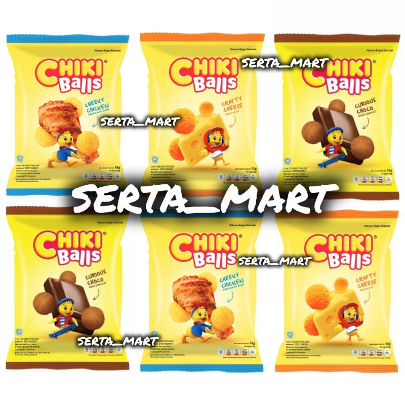 Jual Chiki Balls Curious Choco / Crafty Cheese / Chicken 55gr / Butter ...