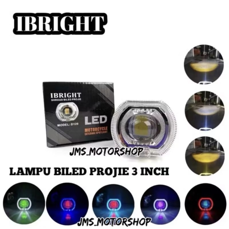 Jual LAMPU BILED ALA ALA IBRIGHT 3INCH LAMPU PROJIE BILED 3INCH BILED ...