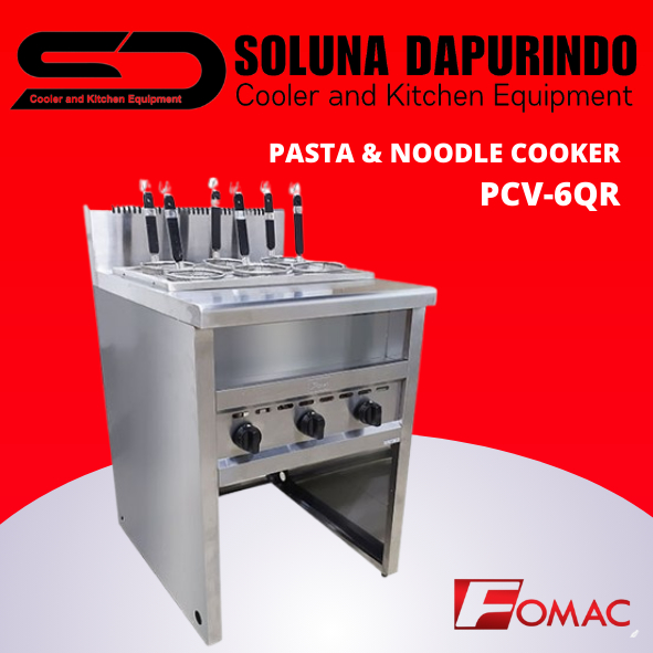 Jual FOMAC Pasta & Noodle Cooker PCV-6QR / PCV6QR / Mesin Perebus Mie ...