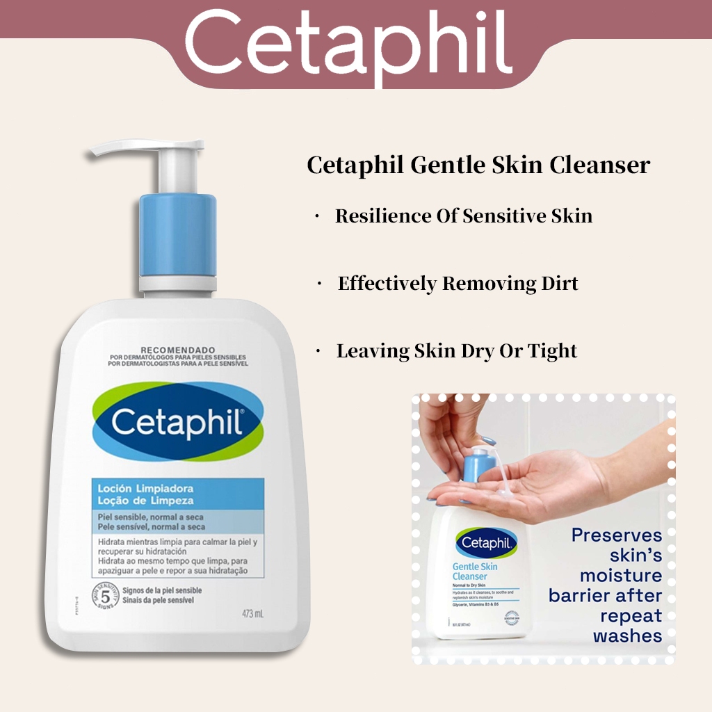 Jual Cetaphil Gentle Skin Cleanser 500ml | Shopee Indonesia