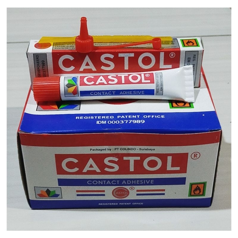 Jual Lem Castol Tanggung 21cc 1 Pack isi 12 Pcs | Shopee Indonesia