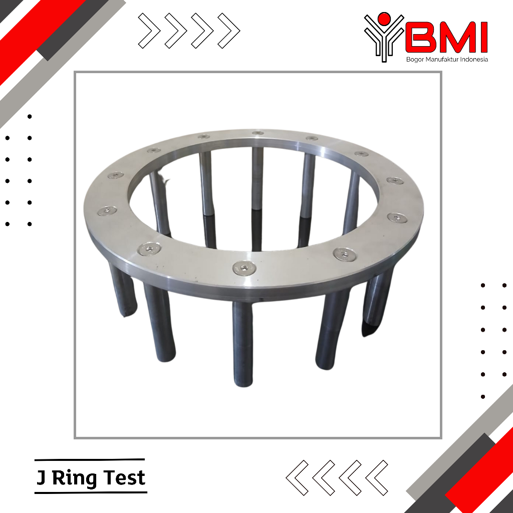 Jual J Ring Test 12/16 Bar - Alat Uji Lab Beton - Alat Uji Laboratorium ...