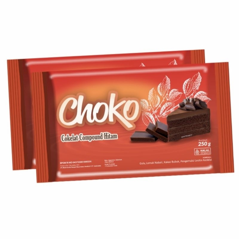 Jual CHOKO COKELAT COMPOUND DARK 500GR | Shopee Indonesia