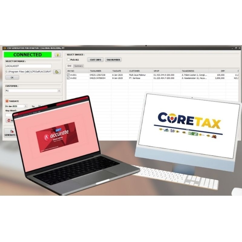 Jual CORETAX XML CONVERTER ACCURATE 5 | Shopee Indonesia
