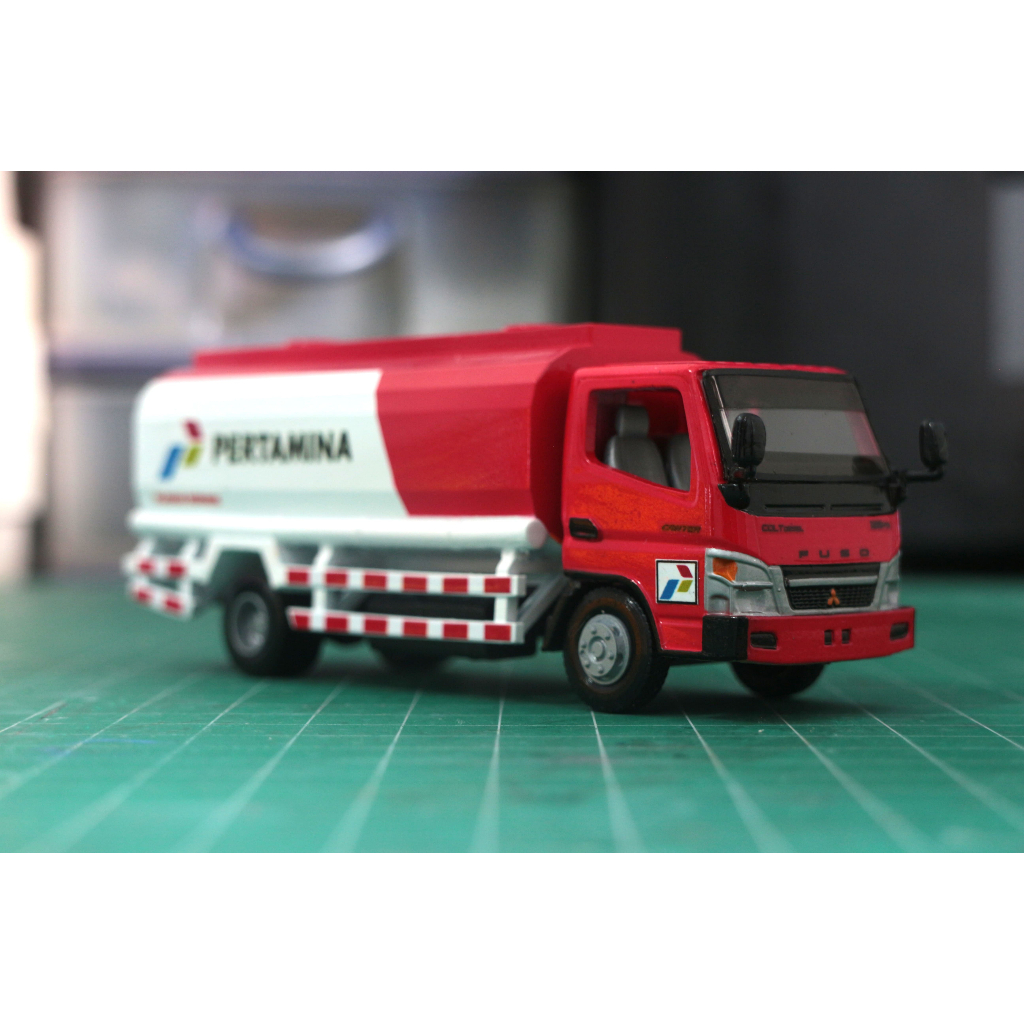 Jual Miniatur Truk Canter Tangki Pertamina 1:64 3D Printed | Shopee ...