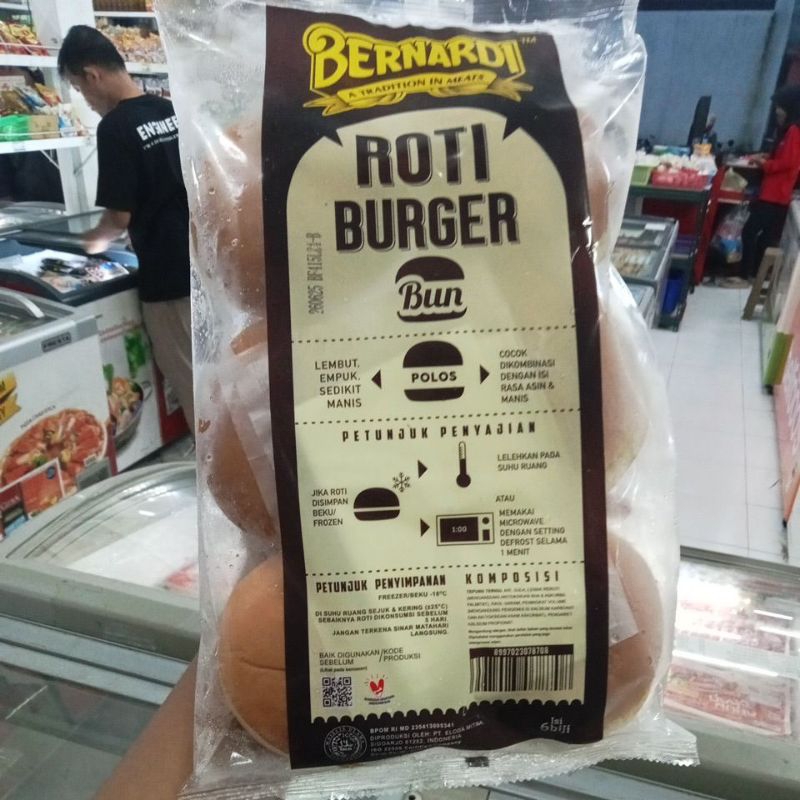 Jual Bernardi roti polos isi 6 | Shopee Indonesia