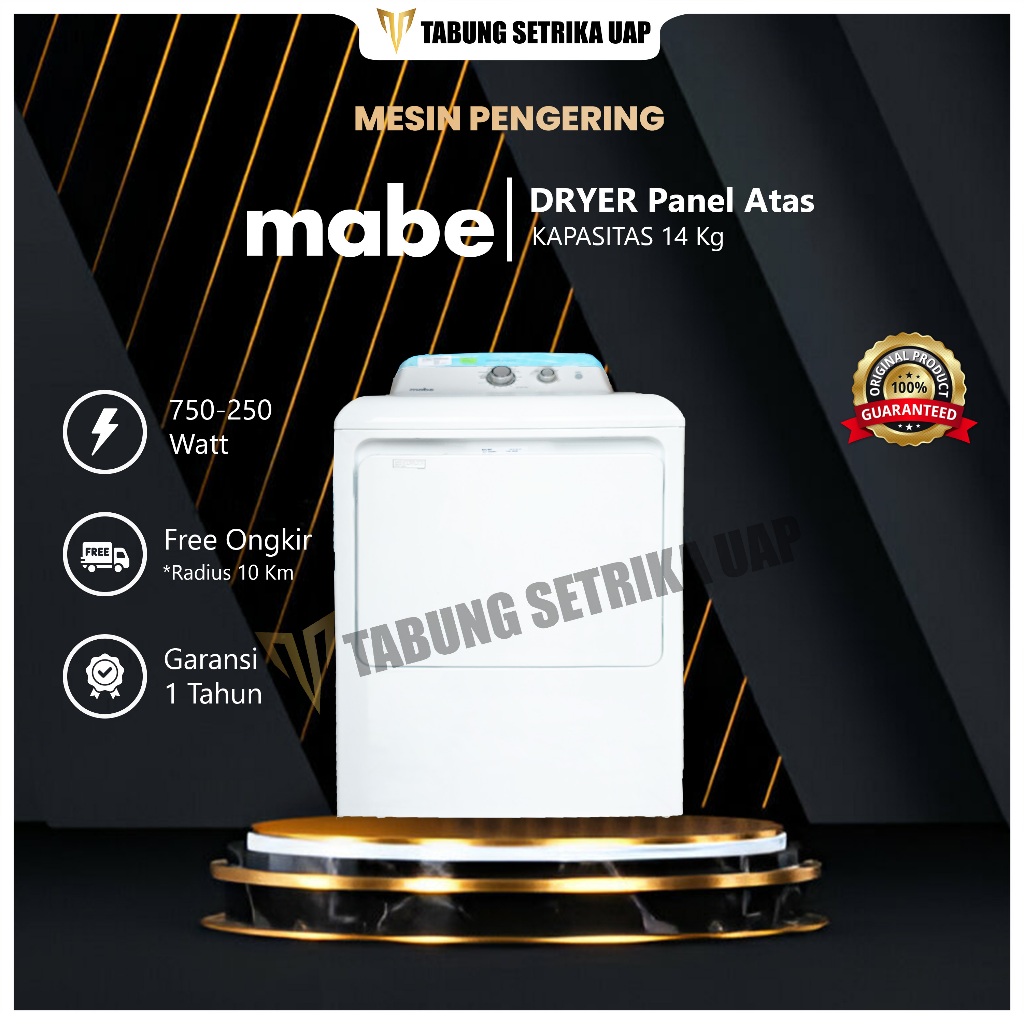 Jual Dryer Mabe 14 kg Panel Atas | Shopee Indonesia