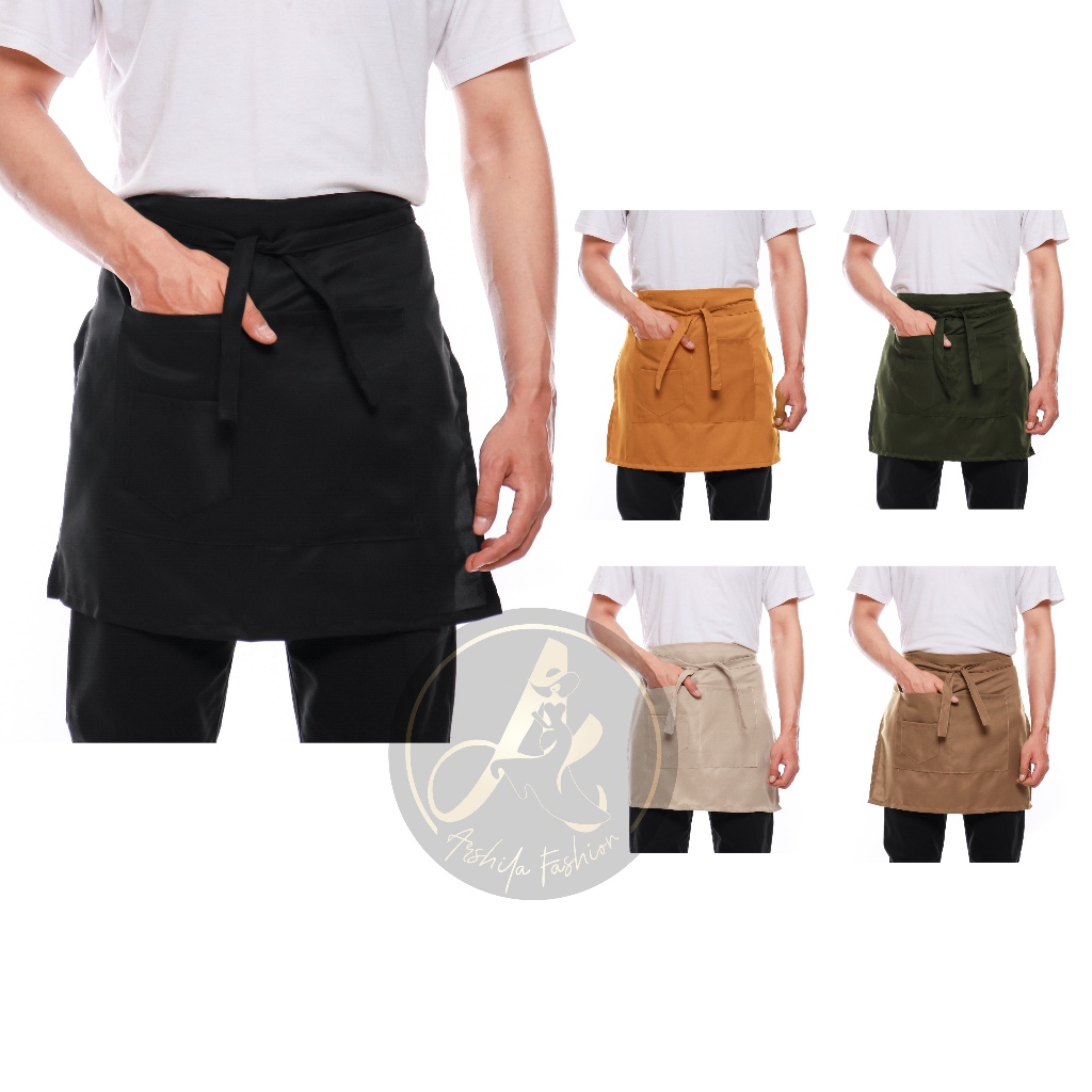 Jual Celemek waiters / Celemek setengah badan / Celemek pendek ...