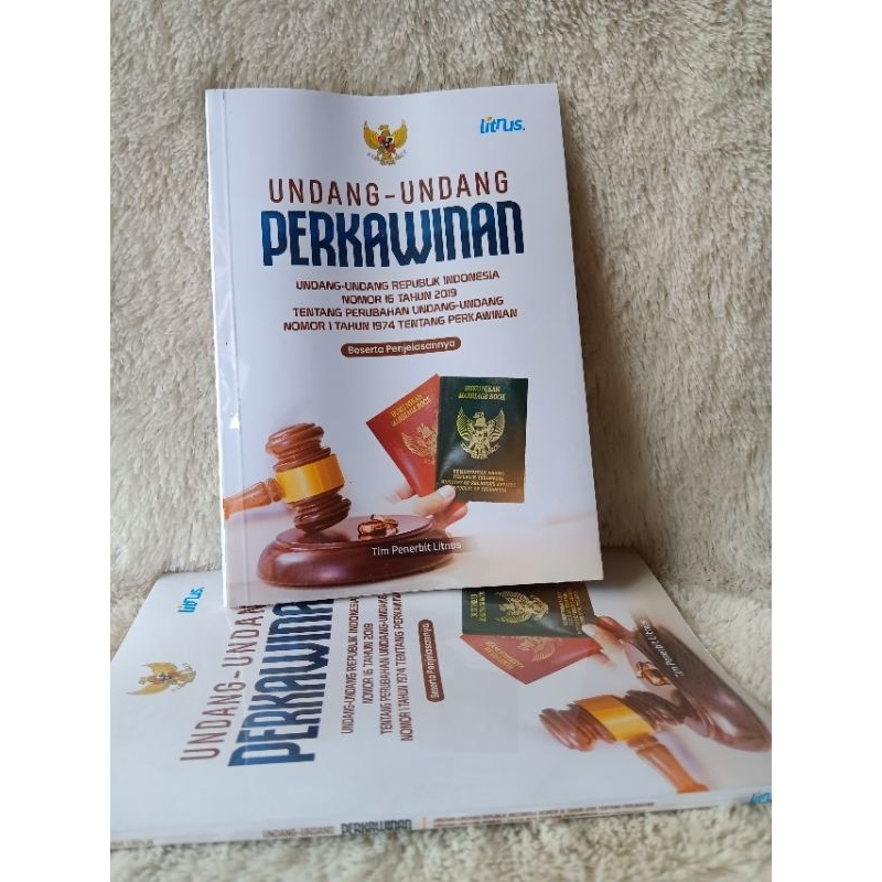 Jual Buku Undang-Undang Perkawinan - UU Republik Indonesia Nomor 16 Tahun 2019 tentang Perubahan ...