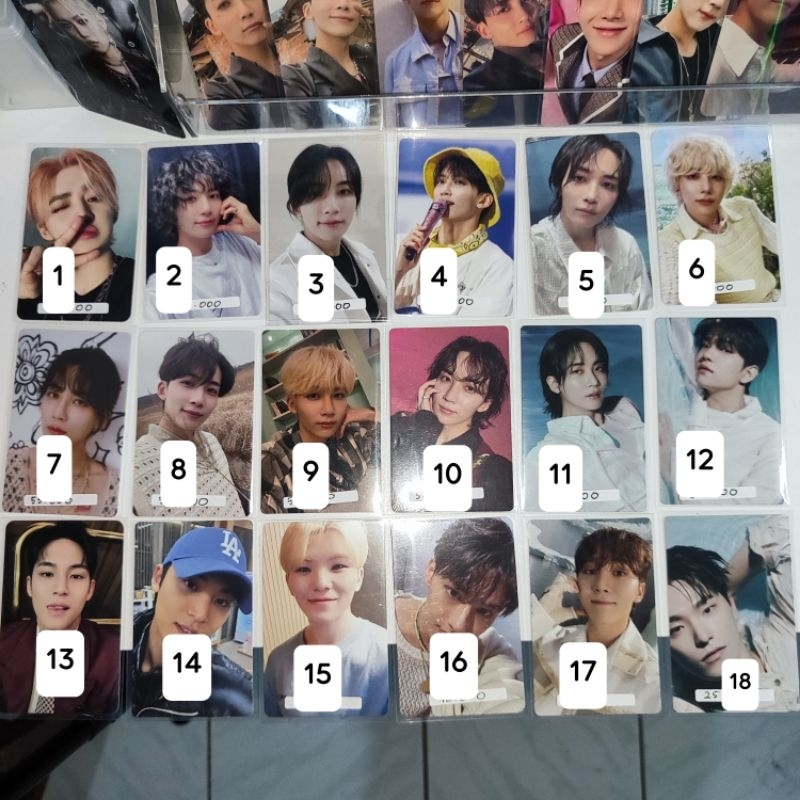 Jual PC Seventeen Official Scoups Jeonghan Joshua Jun Woozi Mingyu Dino | Shopee Indonesia