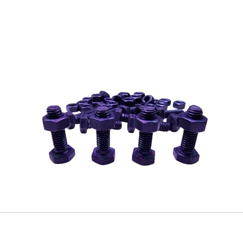 Jual Baut Mur Baja Hitam M6 X 20MM Grade 8.8 | Shopee Indonesia