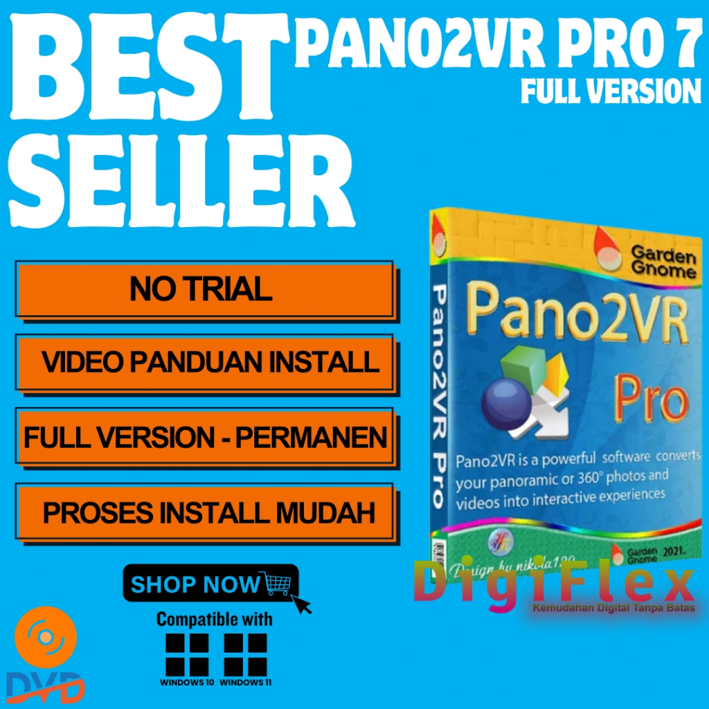 Jual Pano2VR Pro 7 Full Version Lifetime Software Virtual Tour Interactive | Shopee Indonesia