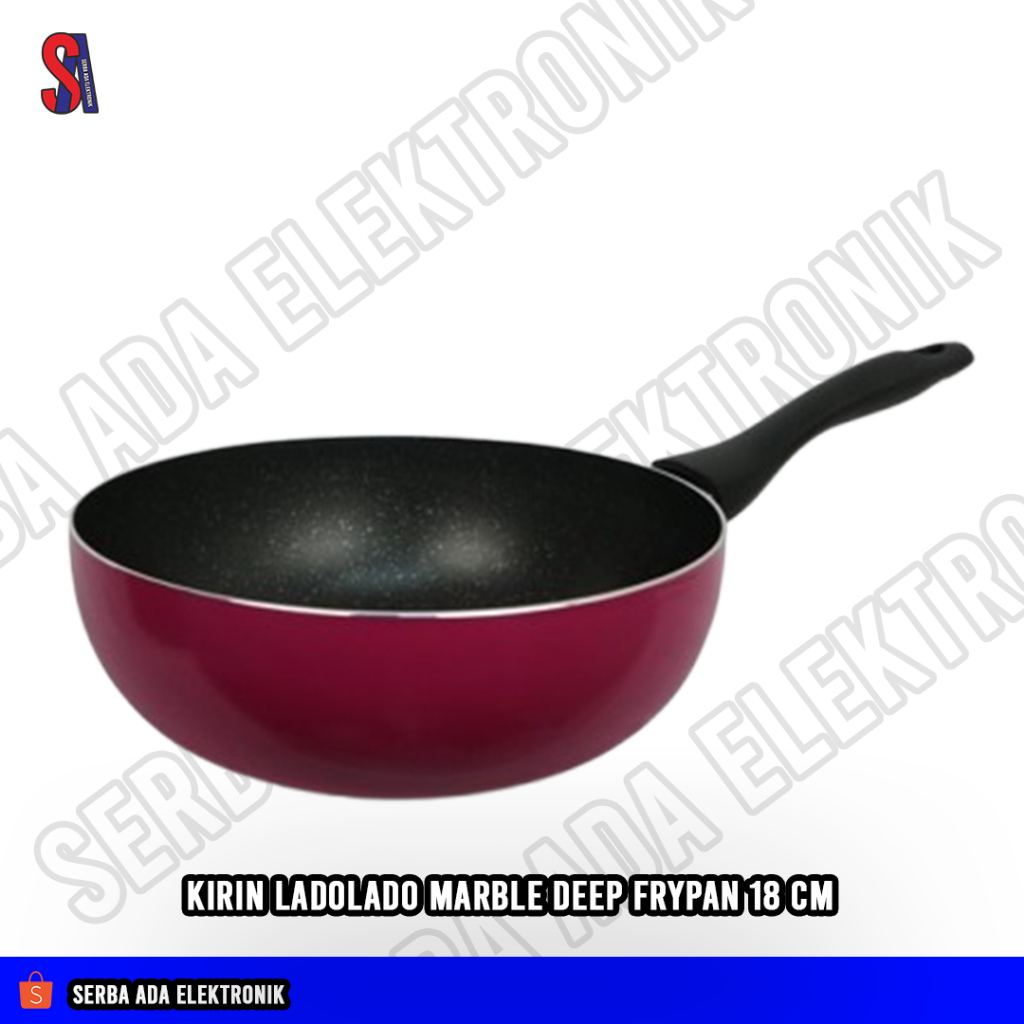 Jual Kirin Ladolado Marble Deep Frypan 18 CM | Shopee Indonesia