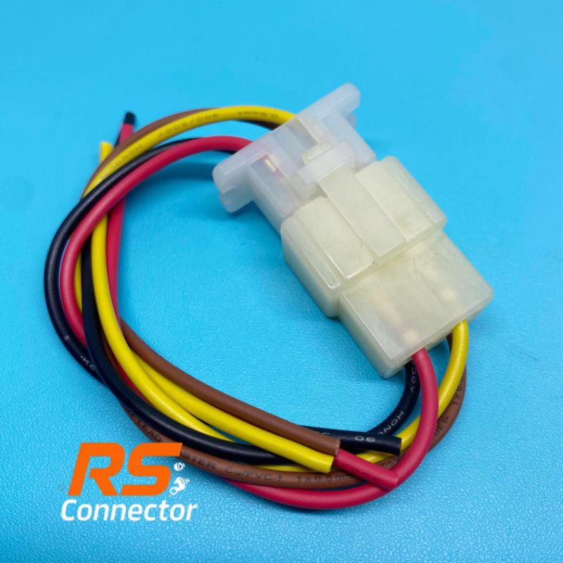 Jual SOKET SOCKET KABEL SPULL SPUL PIN 4 HONDA TIGER 2000 MEGAPRO CBR ...