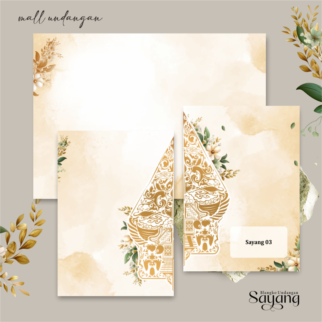 Jual BLANGKO UNDANGAN PERNIKAHAN KOSONGAN - BLANKO UNDANGAN FULL COLOUR ...
