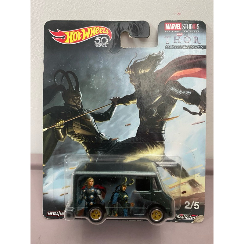 Jual Hotwheels Marvel Studios Thor Concept Art Series Hot Wheels 50th ...