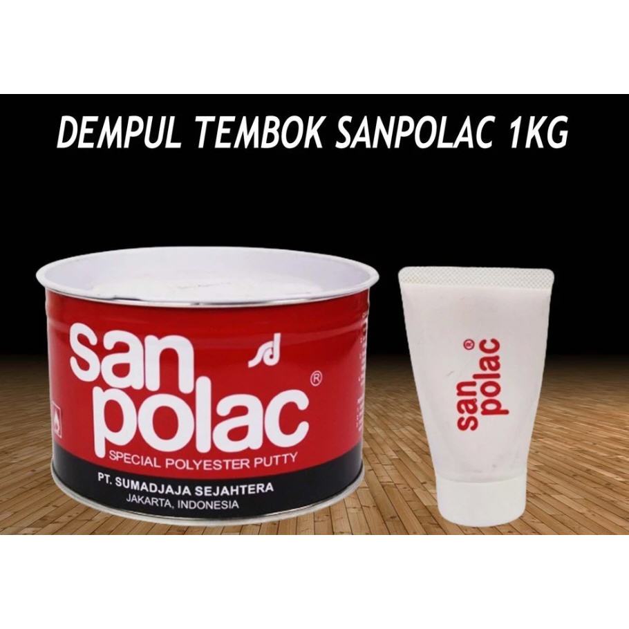 Jual Dempul San Polac 1kg Original / Dempul Mobil Motor / Dempul ...