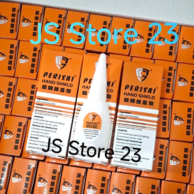 Jual Lem Korea Perisai ASLI ORIGINAL 100% / Lem Setan Perisai / Lem Cyanoacrylate Perisai / Lem ...