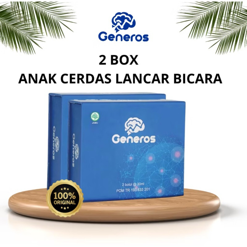 Jual 2 box Generos Kemasan 2 Botol - Multivitamin Tumbuh Kembang dan ...