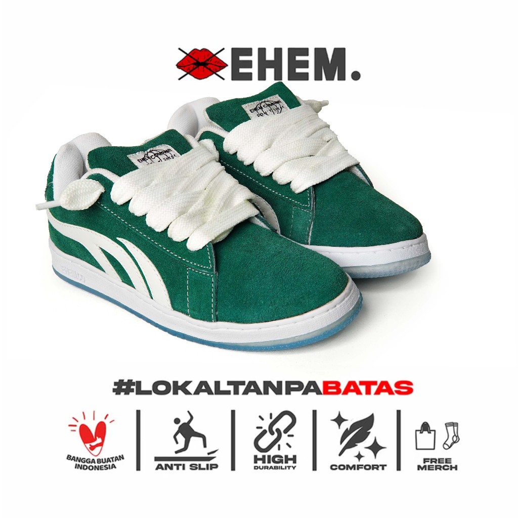 Jual Ehem - Sepatu Sneakers Unisex Pria Wanita Nankatsu Green | Shopee ...