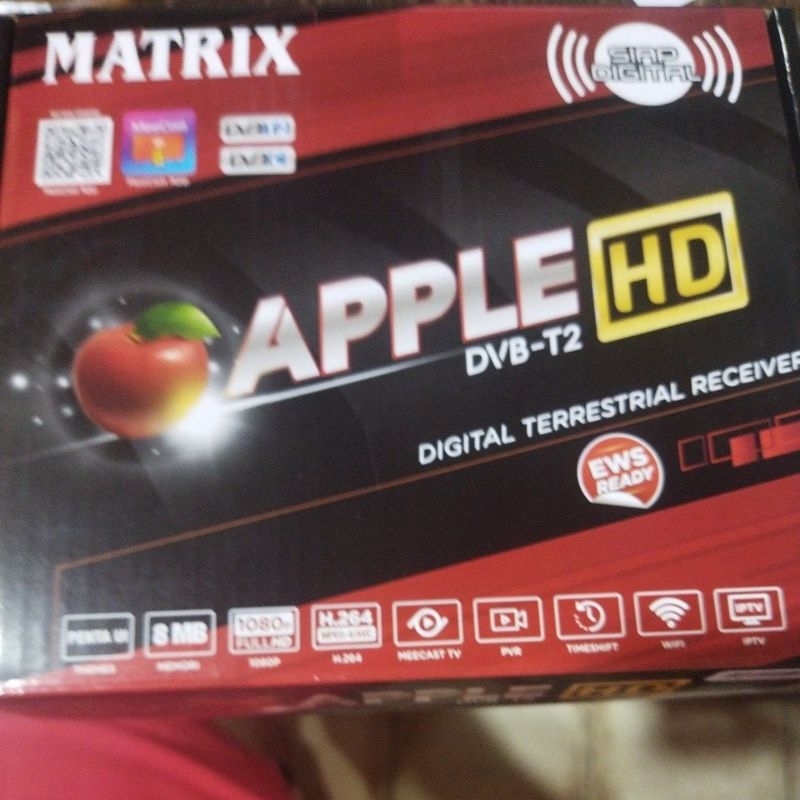Jual STB Matrix Merah 8 MB readystock | Shopee Indonesia