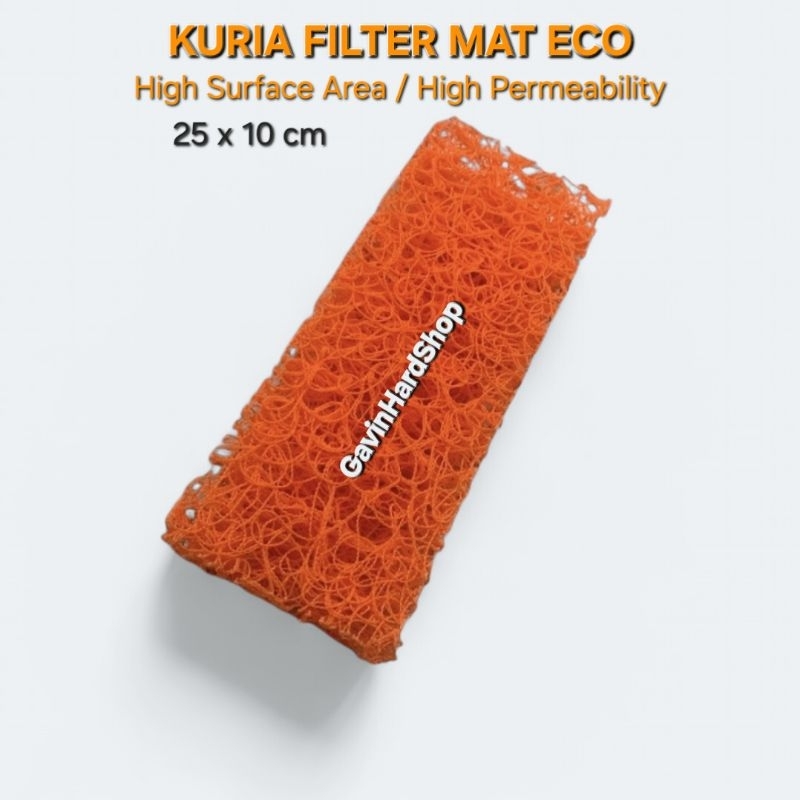 Jual Kuria Filter Eco Mat Japmat Orange Filter Mat Hi-Density Media ...