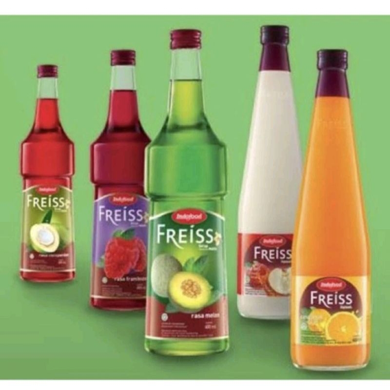 Jual Indofood Freiss Sirup Rasa Jeruk Cocopandan Melon Botol 460 ml All ...