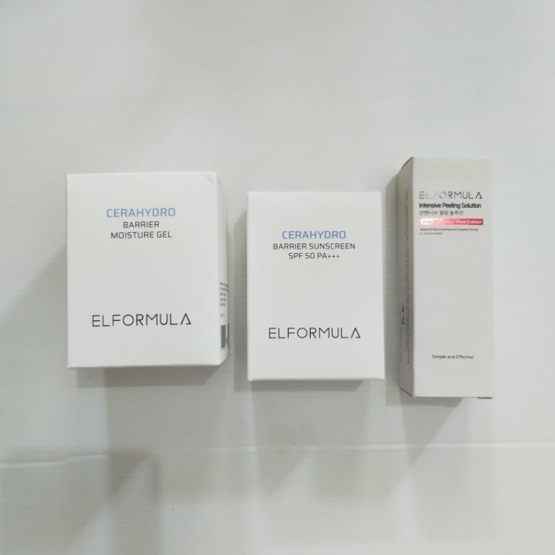 Jual [NEW] Elformula Peeling Serum / Cerahydro Barrier Moisturizer ...
