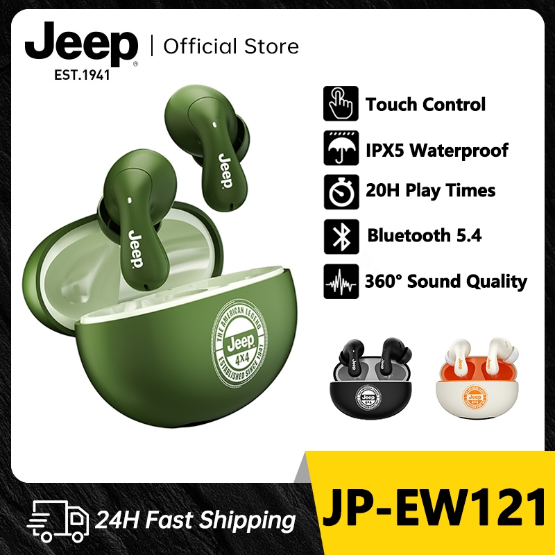 Jual Jeep EW121 Wireless Bluetooth Earbud Hifi Music Earphone With Mic ...