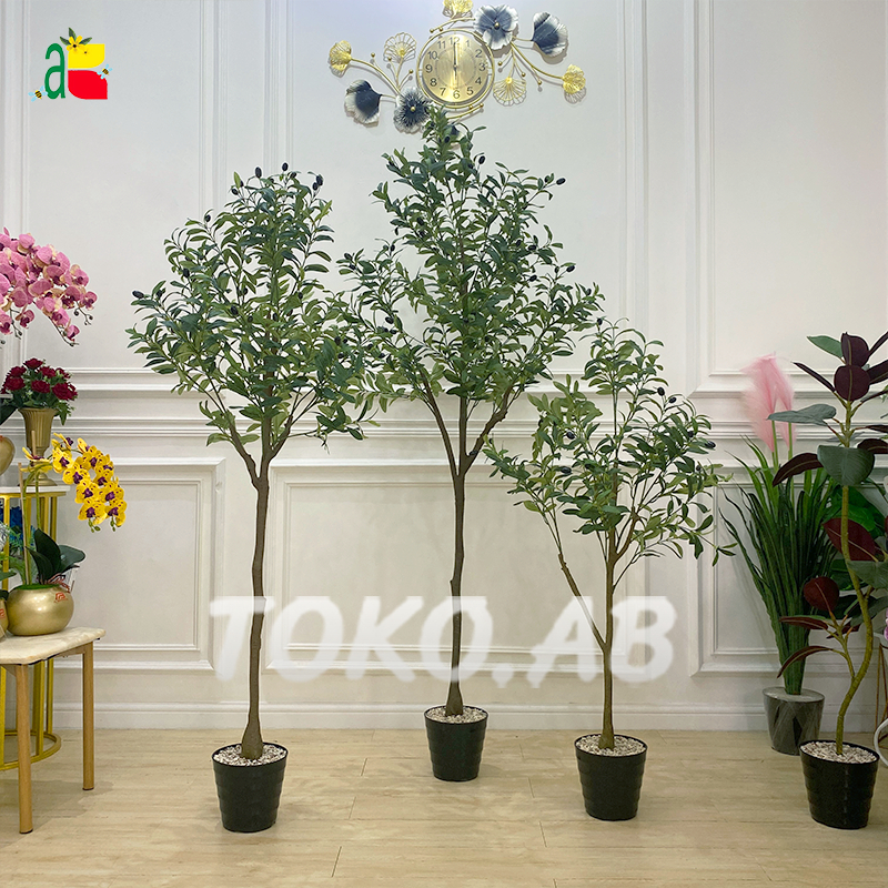 Jual 1 PAKET POHON PALSU OLIVE ATAU ZAITUN ARTIFICIAL TINGGI 120CM DAN ...