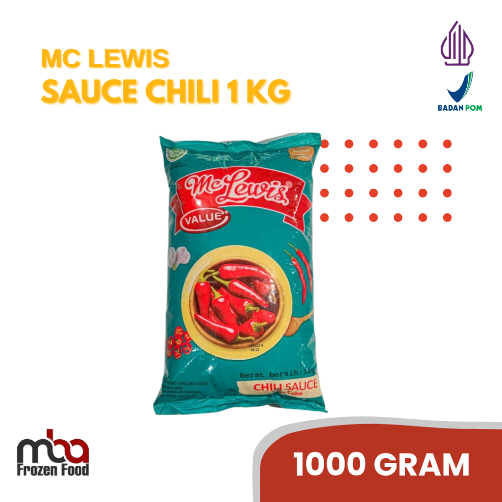 Jual Chili Sauce / Saus Sambal Mc Lewis /Sambal /Saussambal /Chili ...