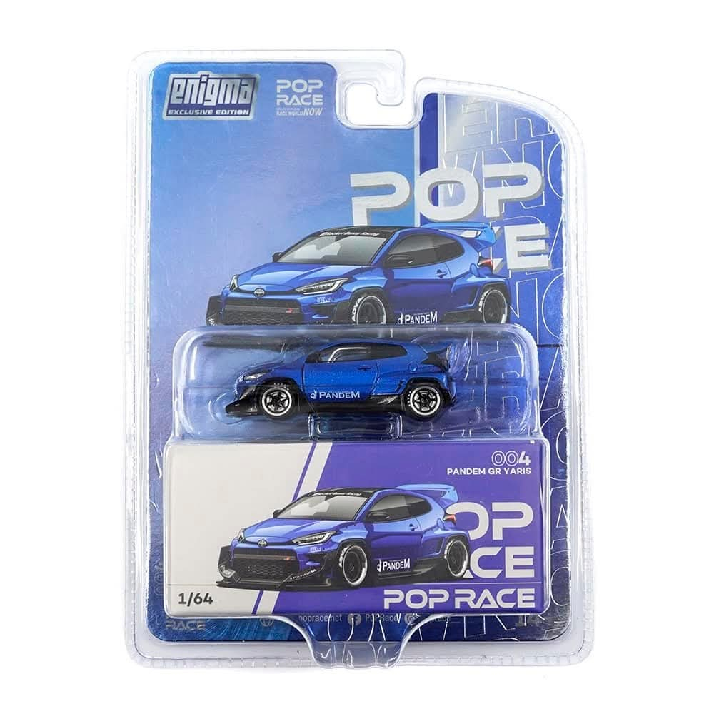 Jual POP RACE PRE004 PANDEM GR YARIS BIRU | Shopee Indonesia
