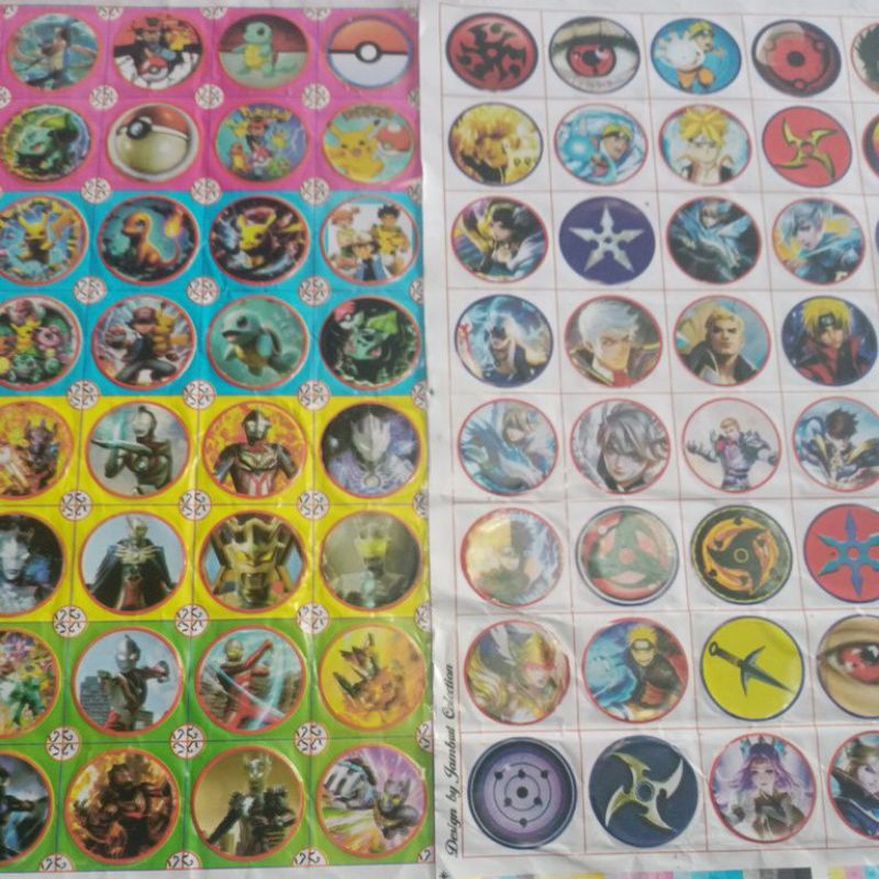 Jual tajos besi jadul / mainan geprek / tazos banting | Shopee Indonesia