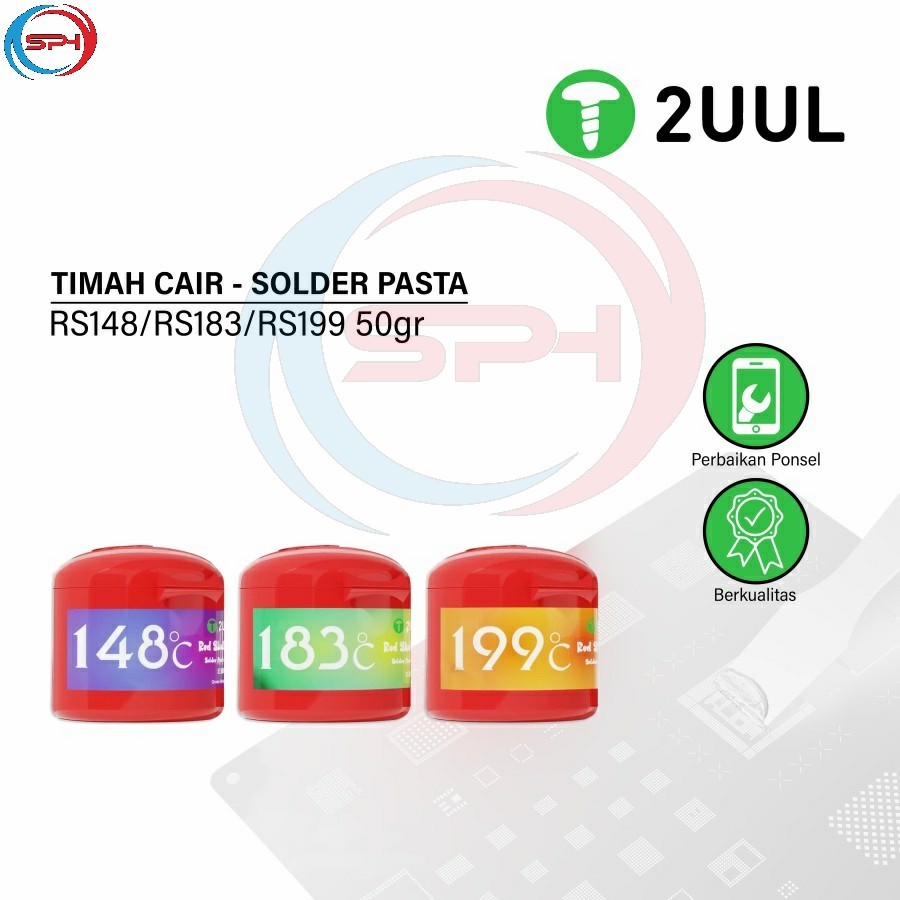 Jual 2UUL RS148/RS183/RS199 Timah Cair - Timah Solder - Solder Pasta ...