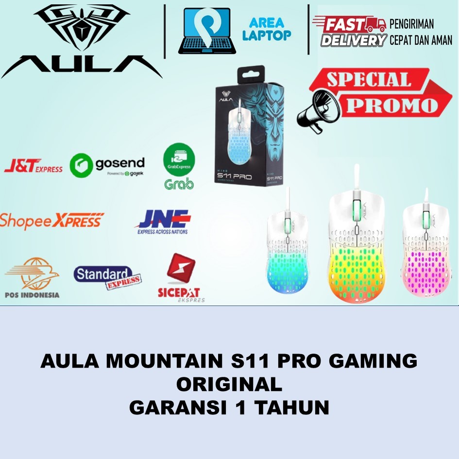 Jual Mouse Gaming Aula Mountain S11 Pro - Garansi 1 Tahun Original ...